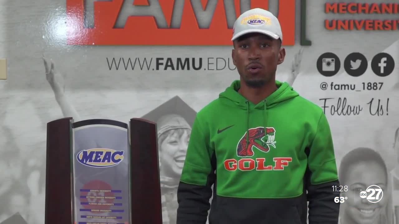 MEAC Champion Florida A&M men's golf team returns to Tallahassee