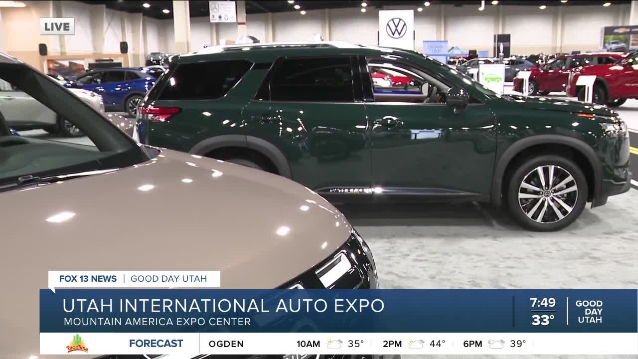Utah International Auto Expo at the Mountain America Exposition Center