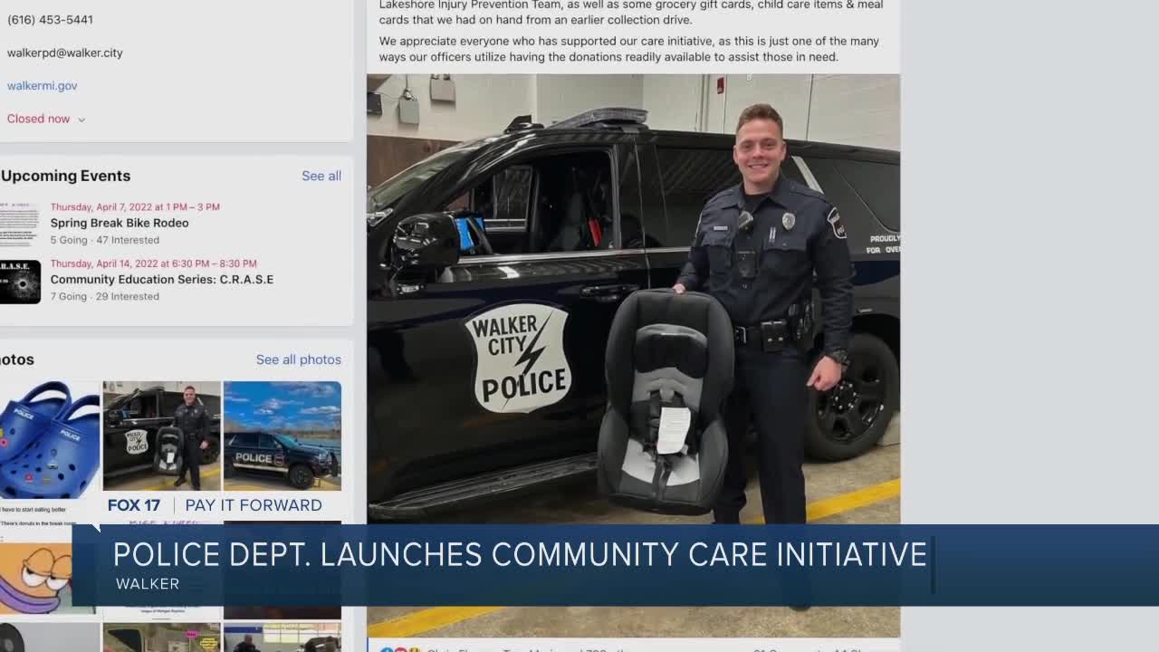 Walker PD's 'Community Care Initiative' goes above and beyond call of duty