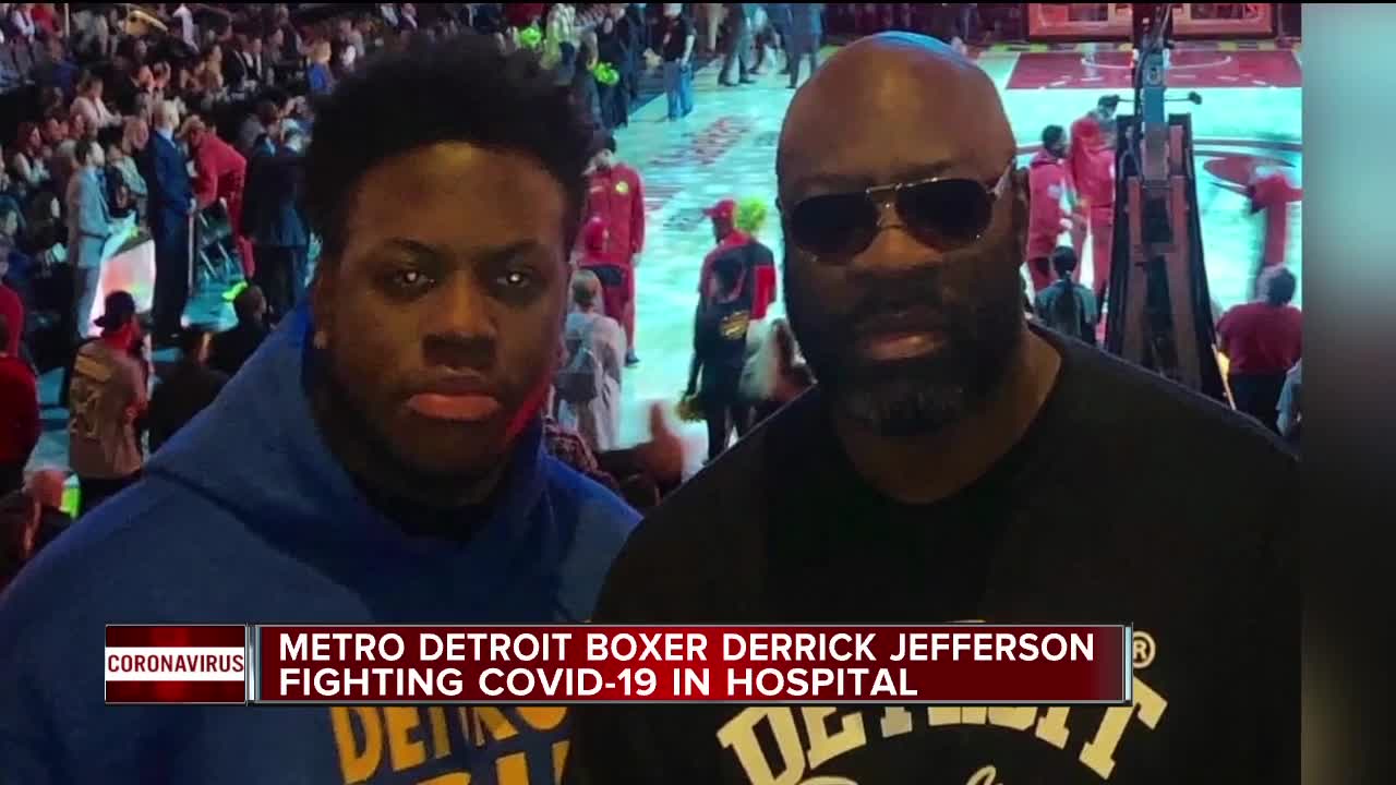 Boxing star in ICU battling COVID-19 at Royal Oak Beaumont