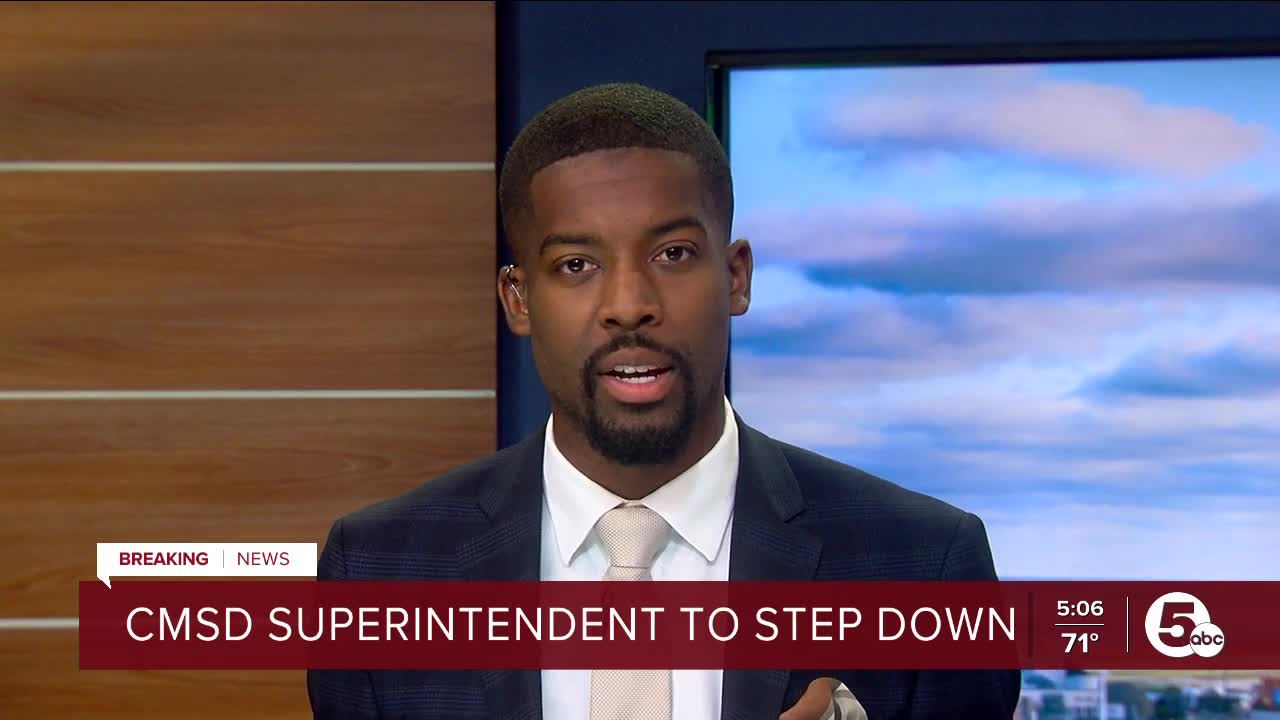 CMSD CEO Eric Gordon resigning at end of school year