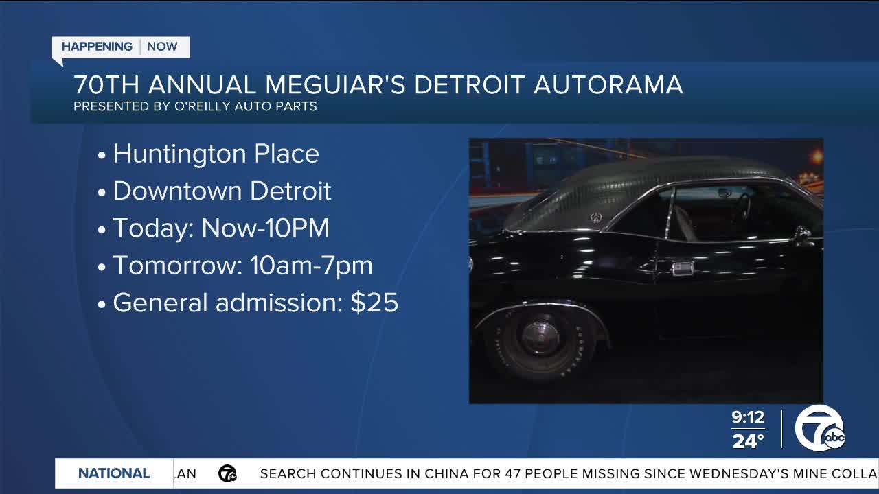 Autorama roars into downtown Detroit