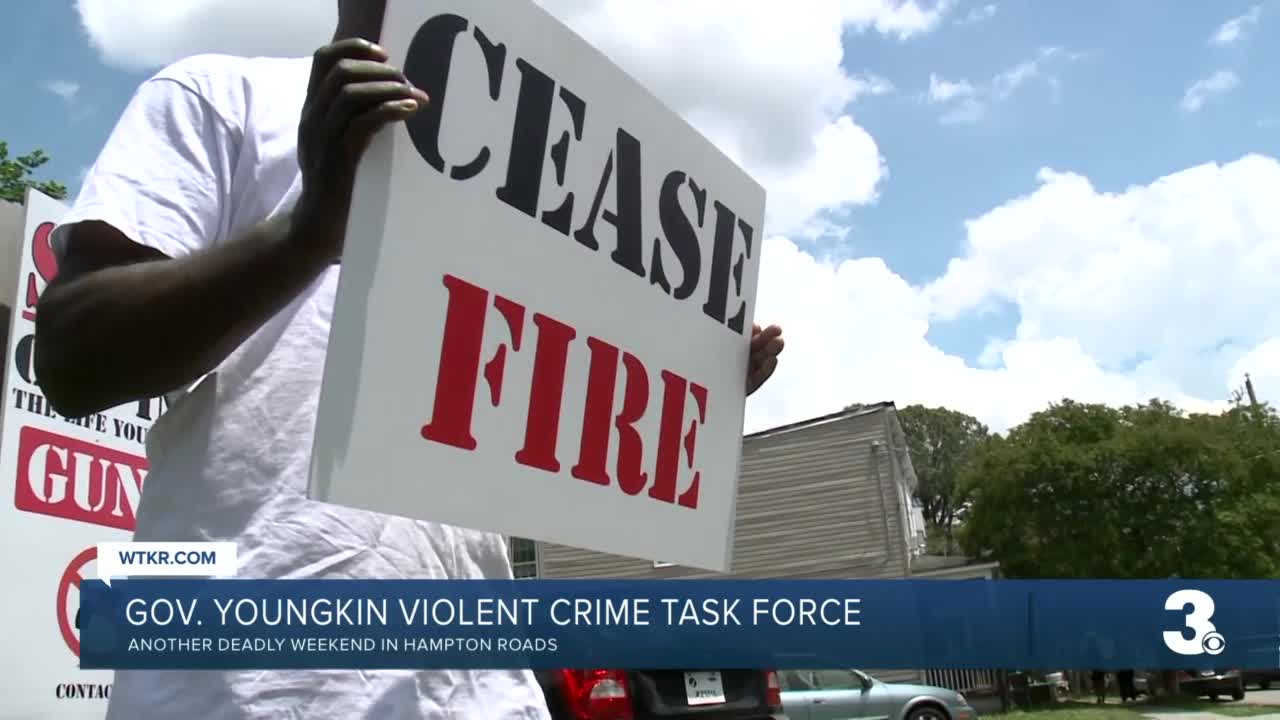 Gov. Youngkin announces creation of Violent Crime Task Force