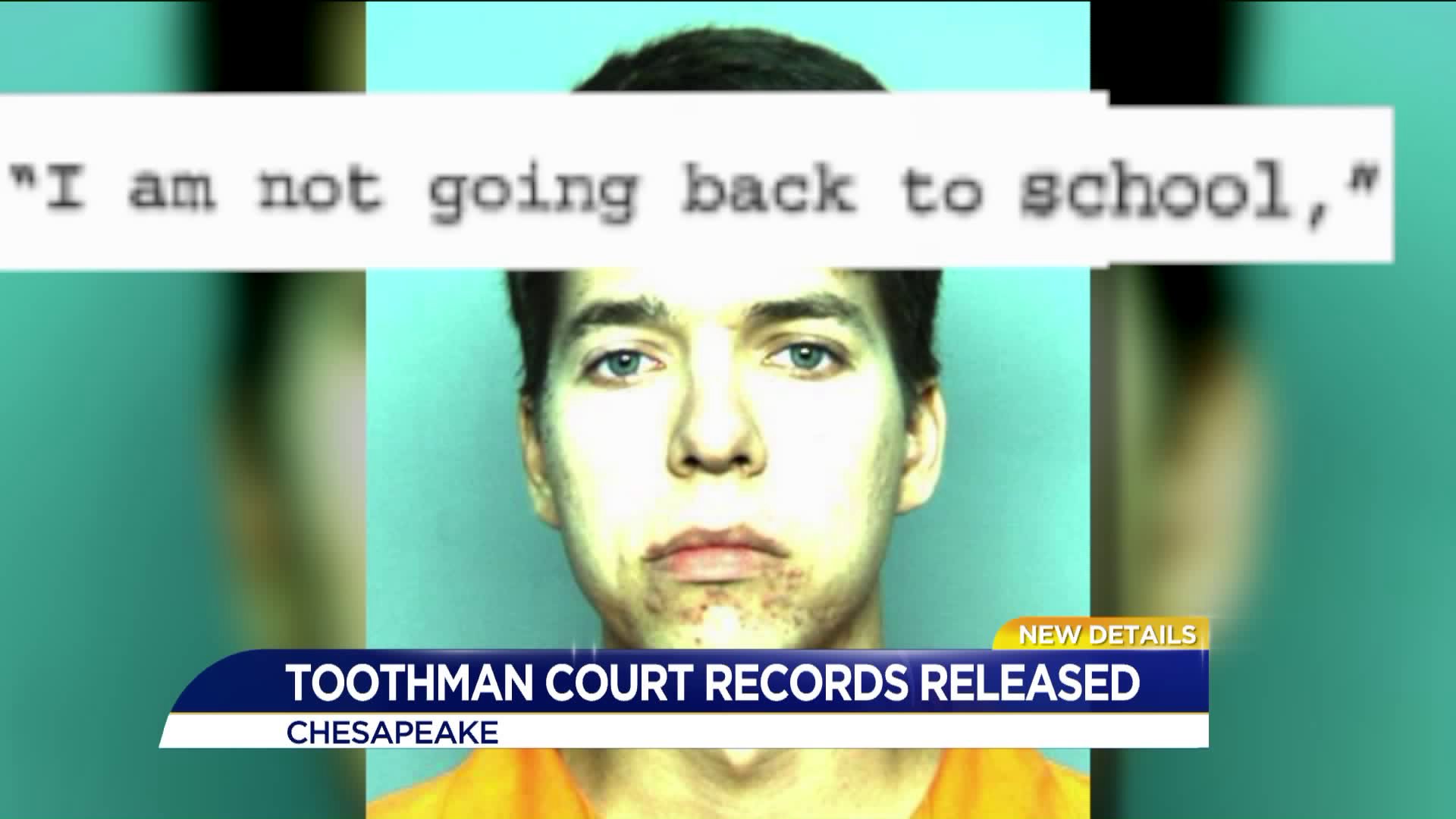 Toothman on academic suspension when he murdered Chesapeake family ...