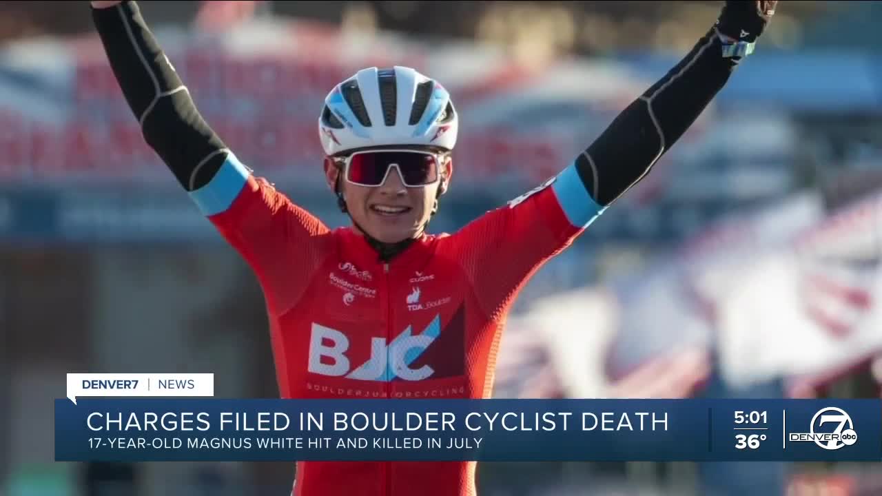 Magnus White: Charges filed against driver accused of killing Boulder ...