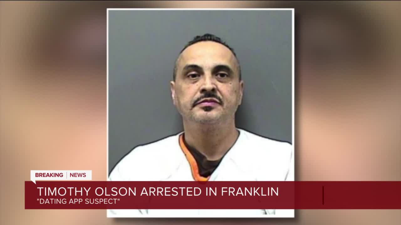 Dating app suspect arrested in Franklin, suspected of kidnapping woman