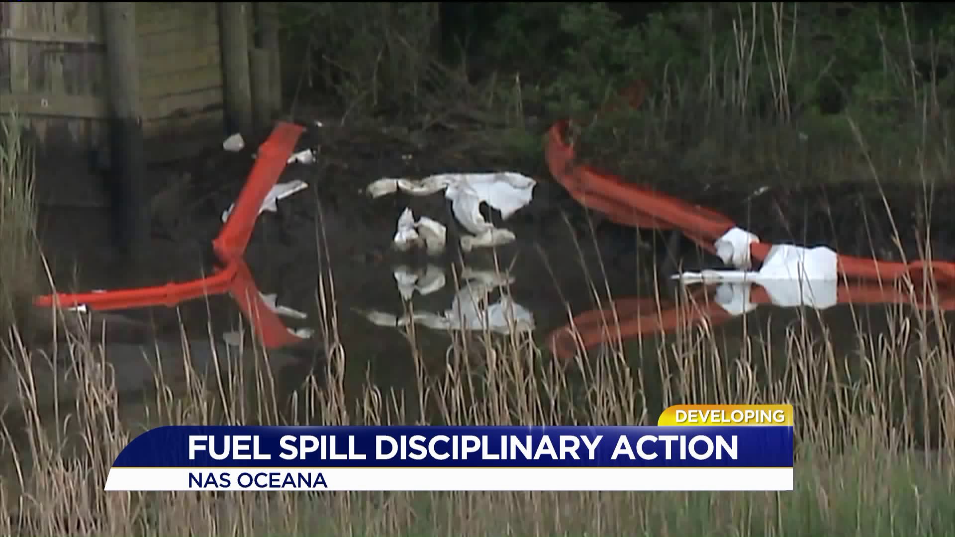 Nine military personnel face disciplinary actions after Oceana jet fuel ...
