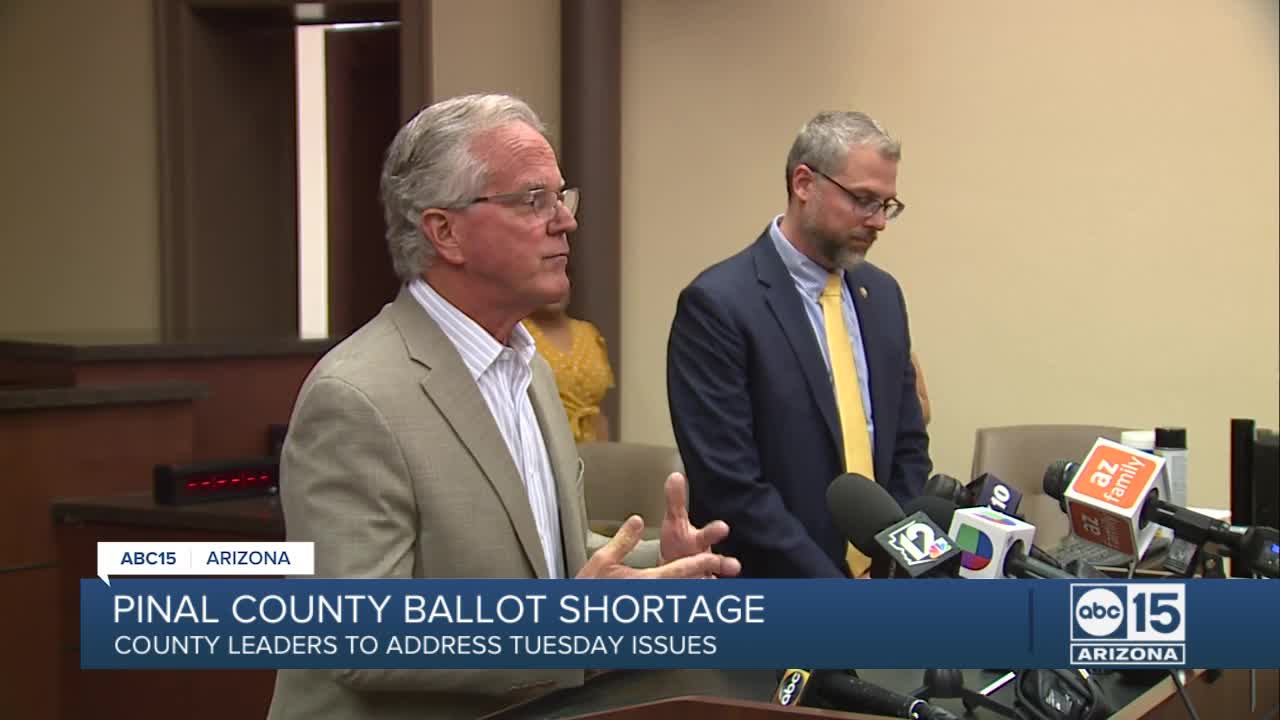 Pinal County elections director "no longer employed" following primary ...