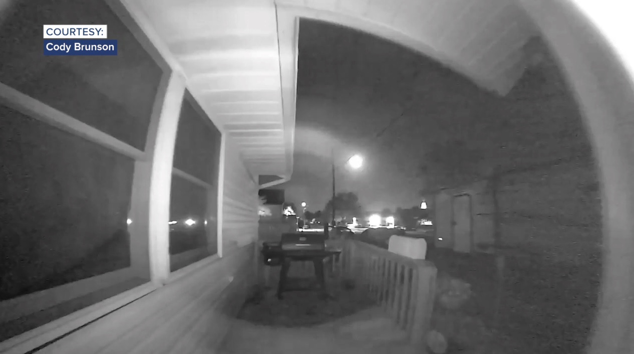 WATCH: Fireball meteor seen in sky from central Indiana