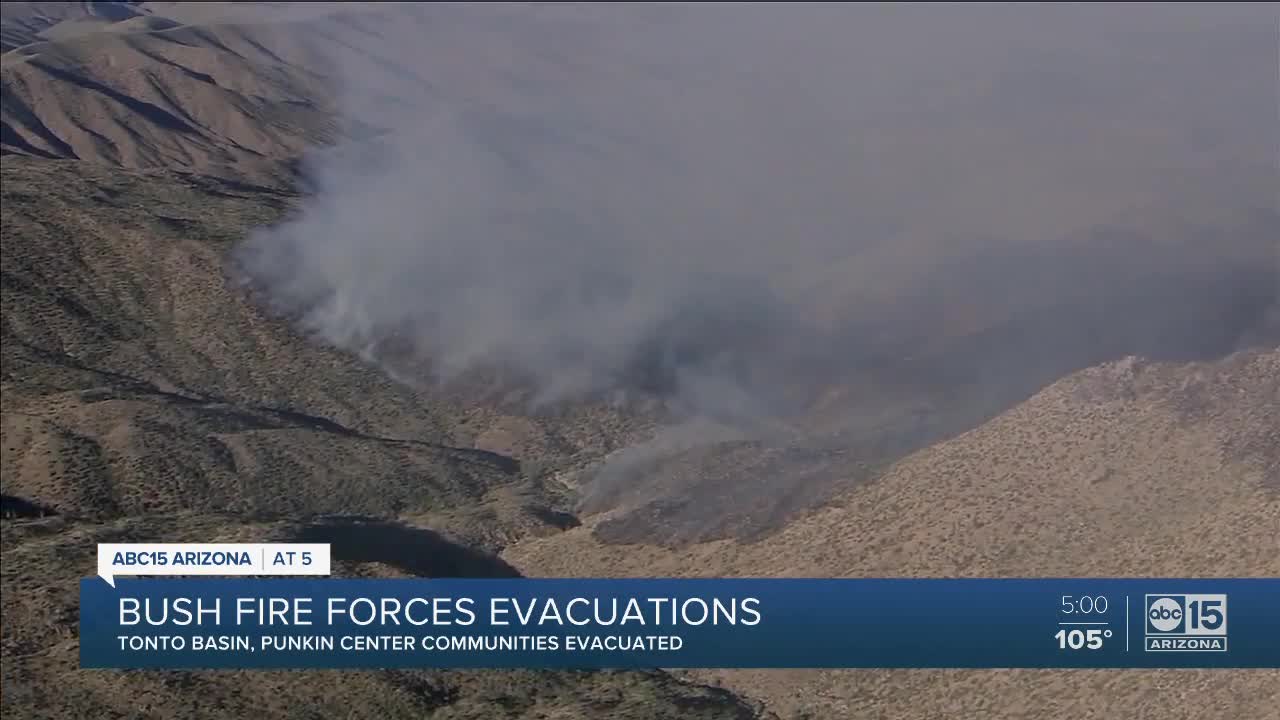 Data: Bush Fire is now the largest fire burning in the USA