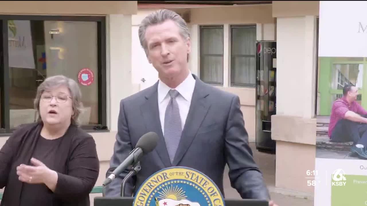 Newsom unveils mental health plan for the homeless