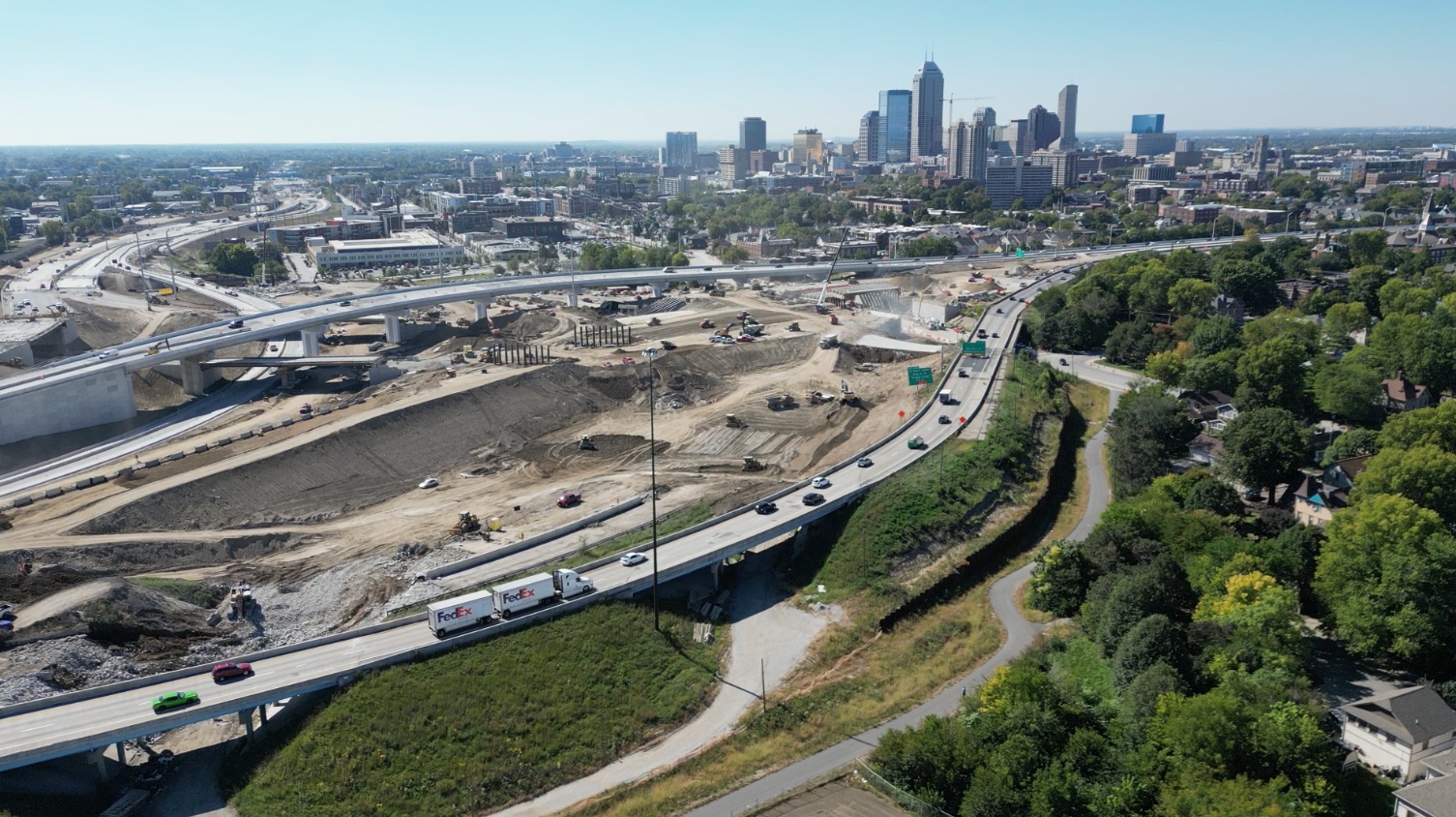 Westbound traffic on I-70 to shift amid ongoing North Split project