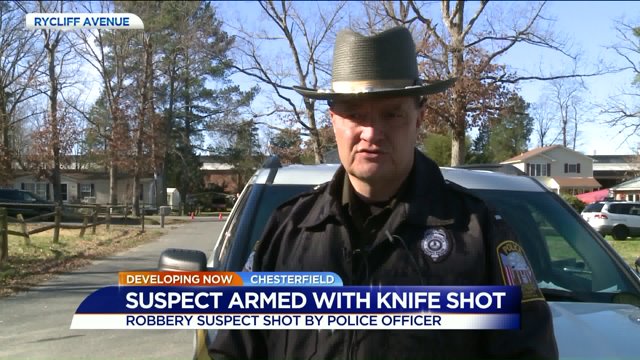 Officer Shoots Armed Suspect During Attempted Chesterfield Break In