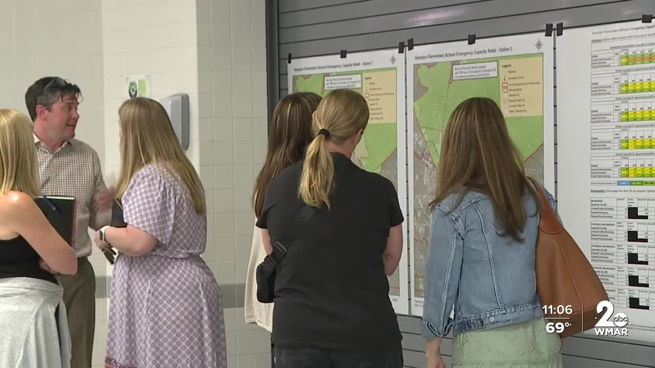Options presented to ease overcrowding at Hampton Elementary School