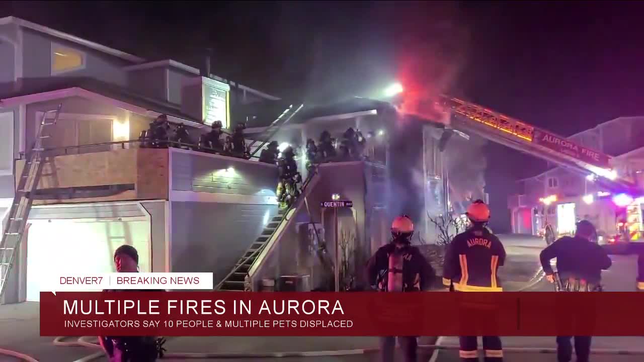 Investigation underway into 10 different fires in Aurora overnight ...