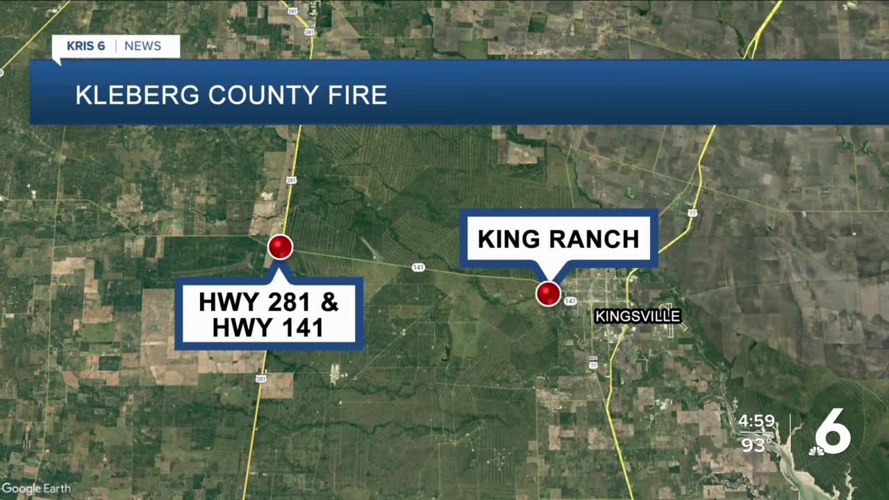 County Judge orders voluntary evacuation for fire near Kingsville