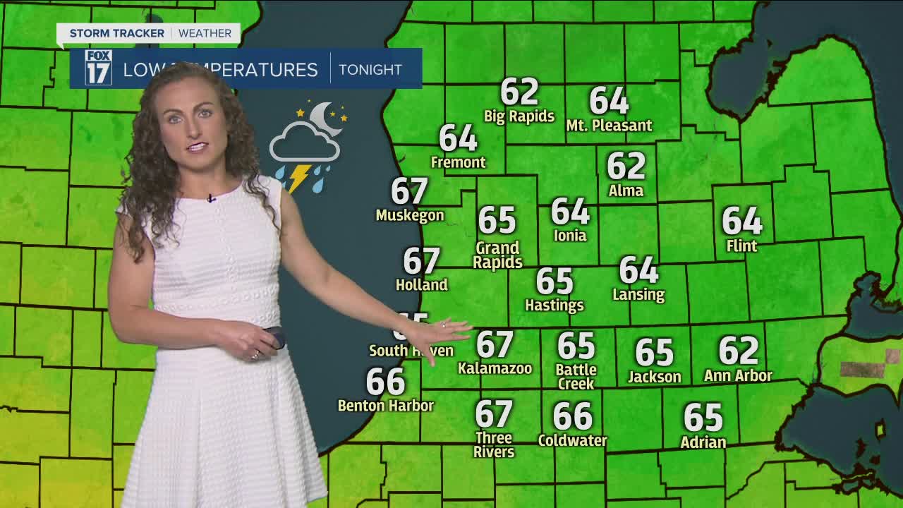 Tonight's Forecast: Showers and thunderstorms