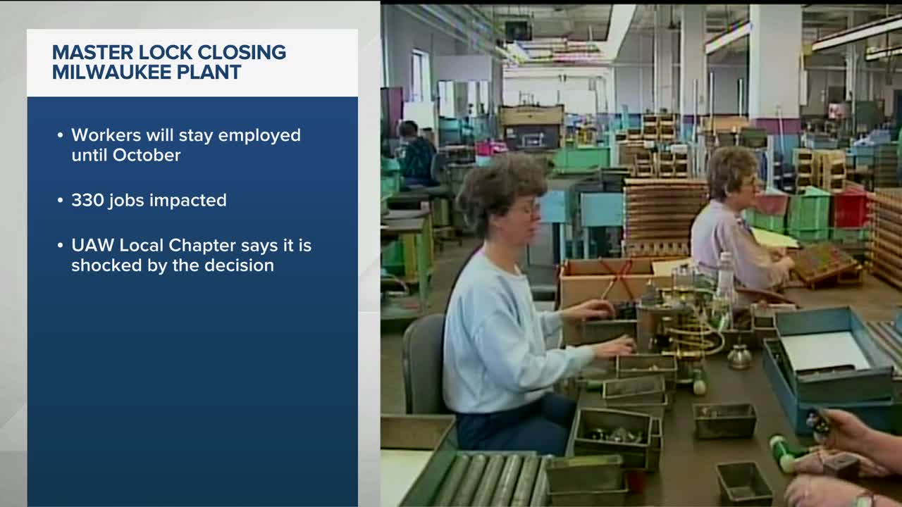 Master Lock closing Milwaukee manufacturing plant; mayor says 'slap in ...