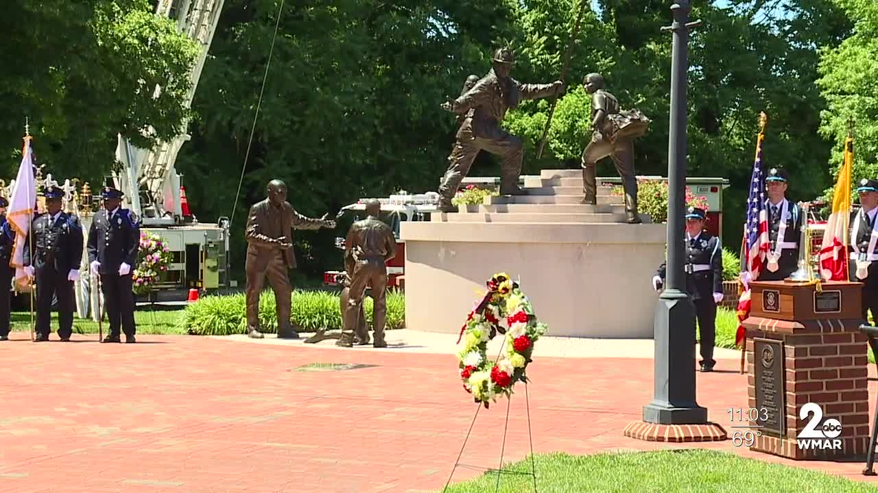 Fallen heroes honored at fire-rescue memorial
