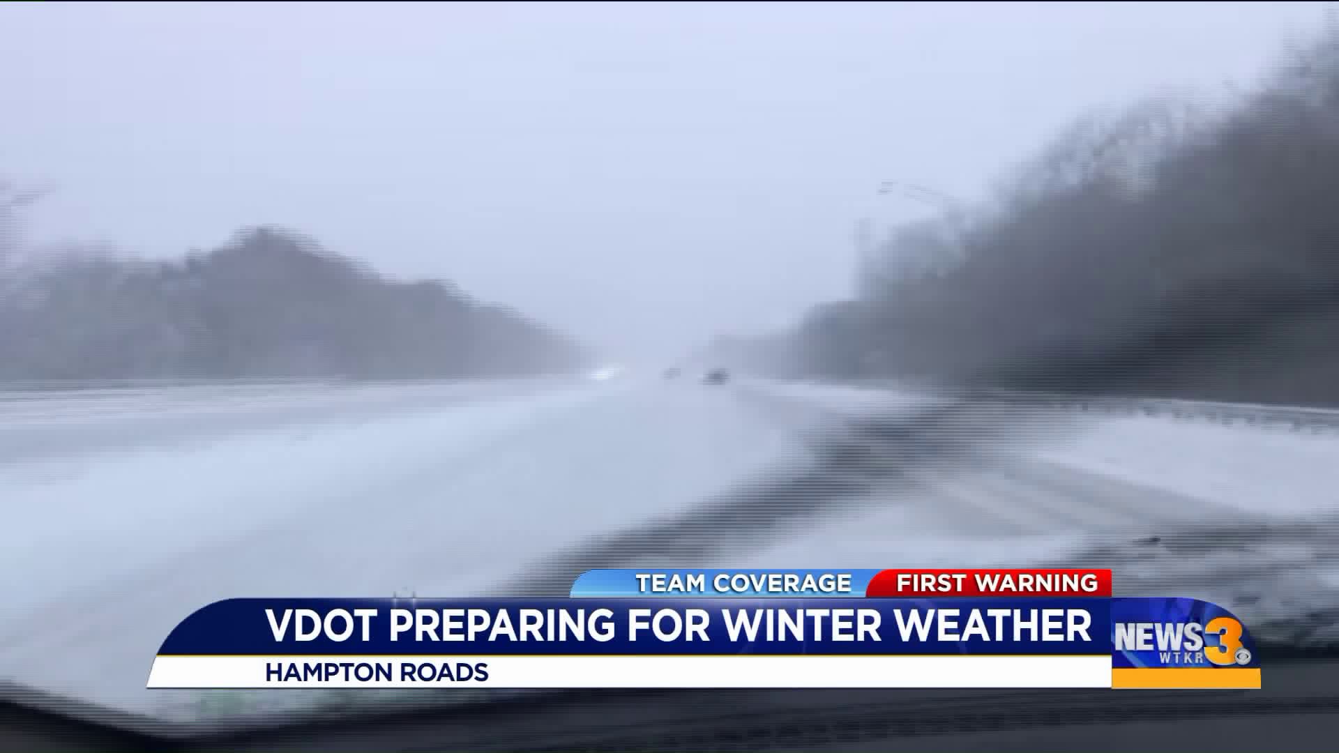 VDOT gears up for winter season after “unusual” weather last year