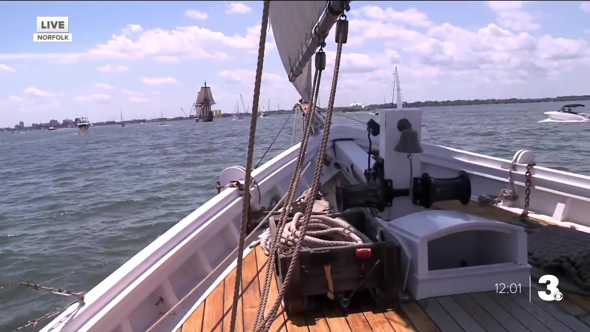 Parade of Sail kicks off Harborfest