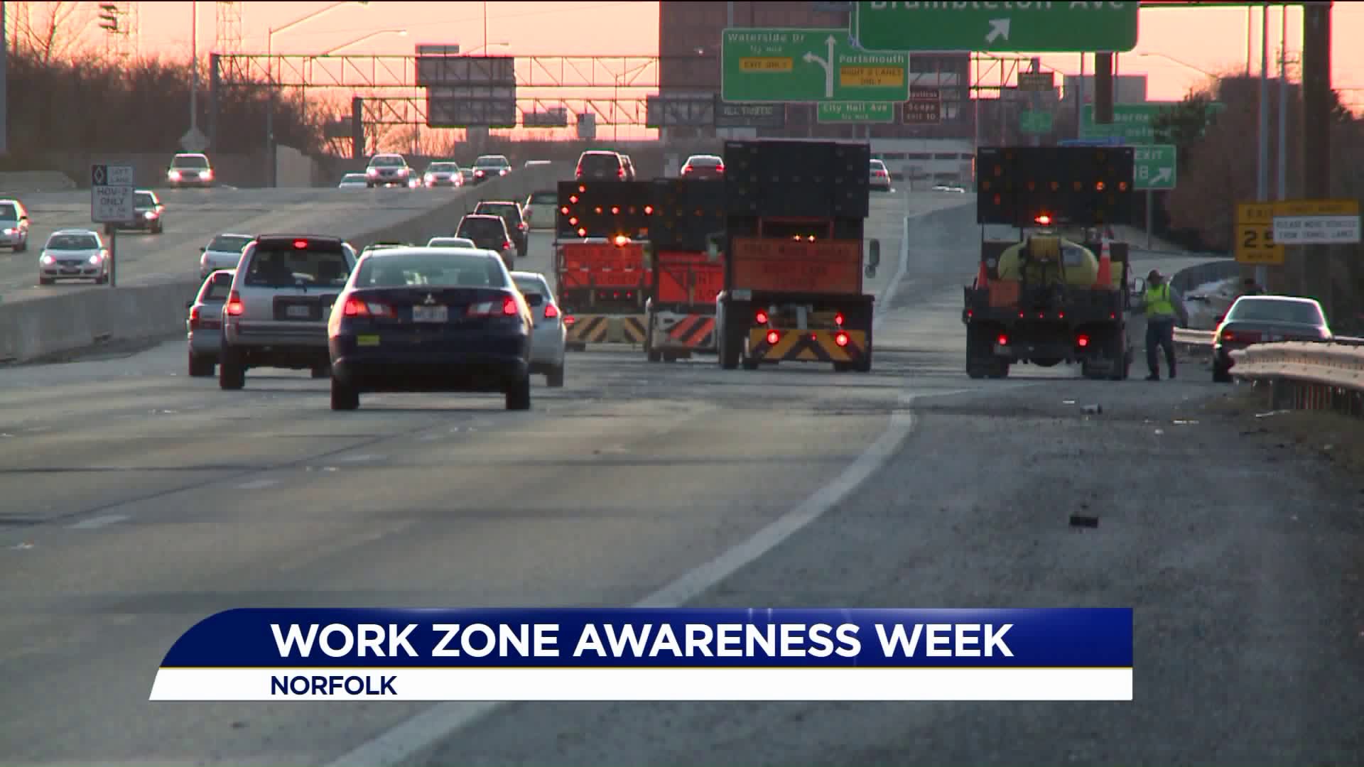 VDOT worker reflects on work zone crash during national awareness week