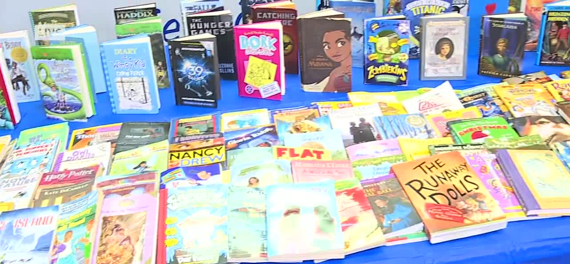KTNV kicks off 'Give a Child a Book' campaign promoting child literacy