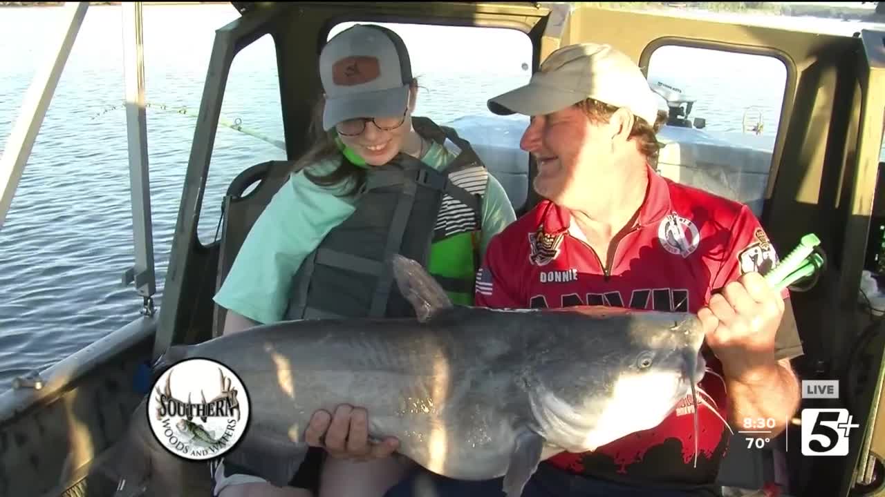 Catfishing on the Tennessee River