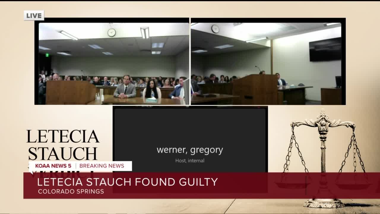 Letecia Stauch sentenced to two life sentences for the murder of Gannon Stauch