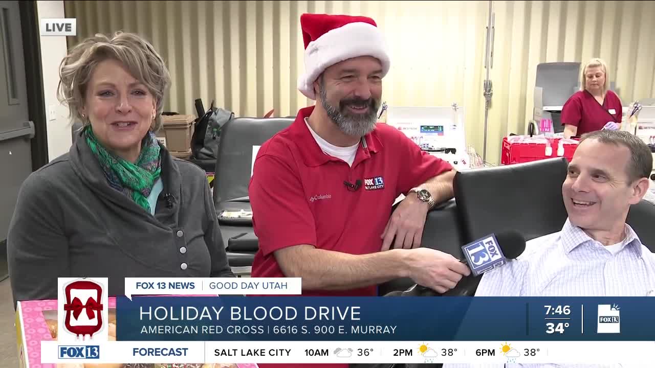 Donate Blood via the American Red Cross