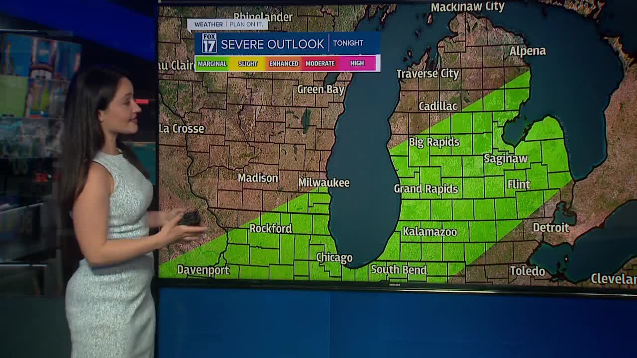 Forecast: Showers and thunderstorms
