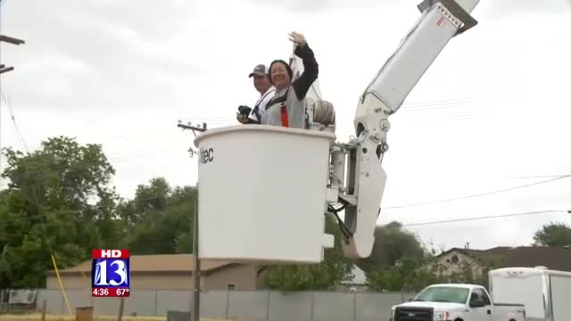 Rocky Mountain Power Lineman’s Rodeo demonstrates electricity work with ...