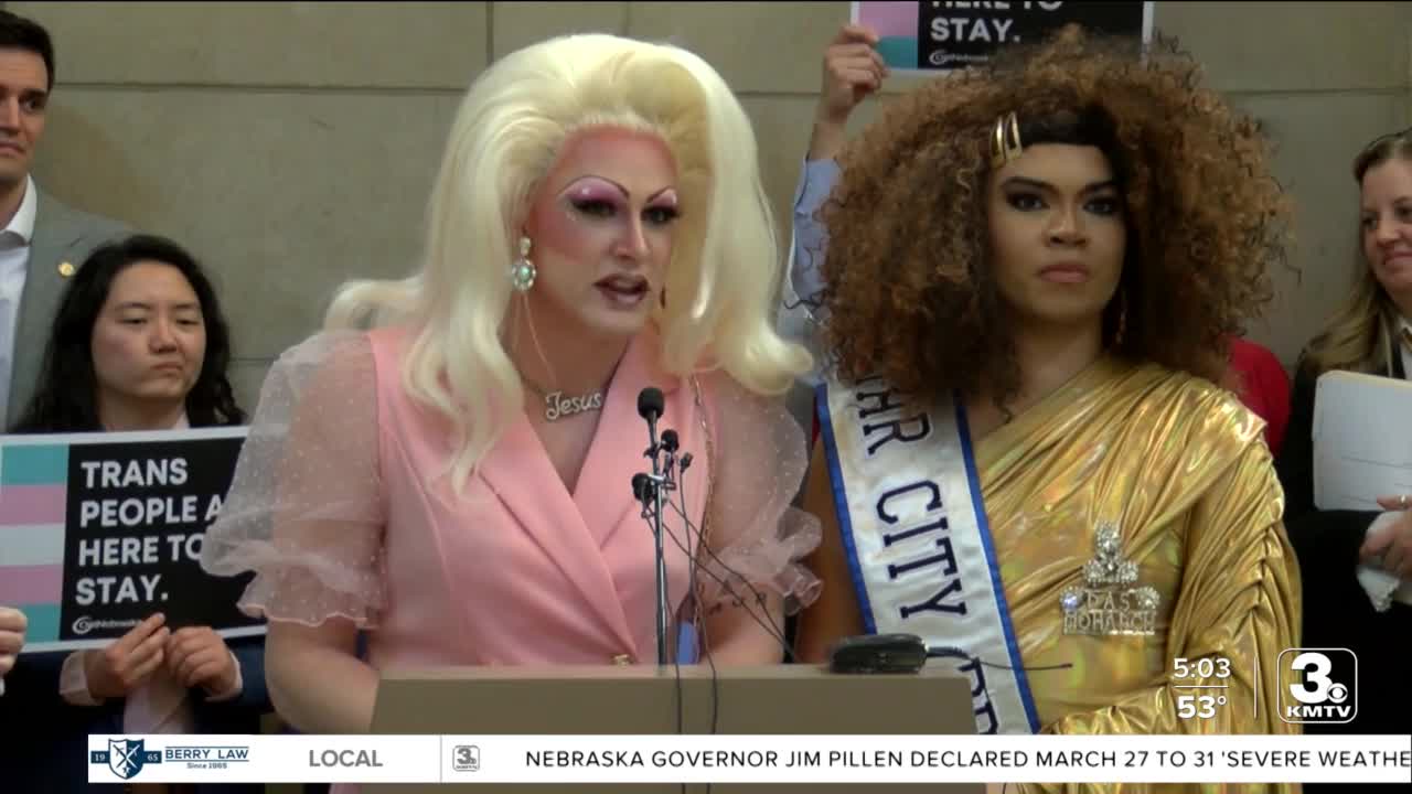 Hearing on anti-drag bill held at Nebraska Capitol on Friday