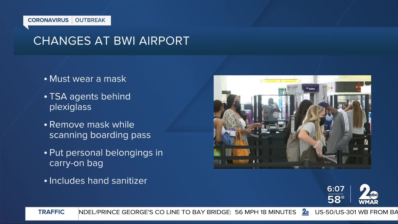 Changes you can expect to see at the BWI security checkpoint