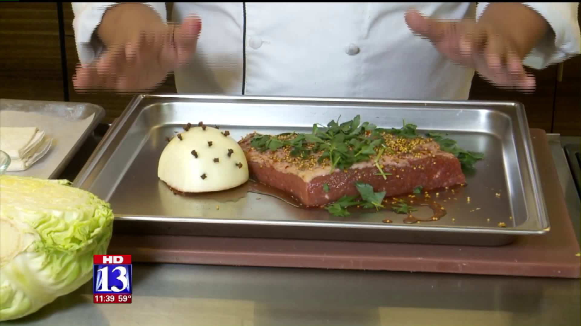 Corned Beef and Cabbage Meat Pie