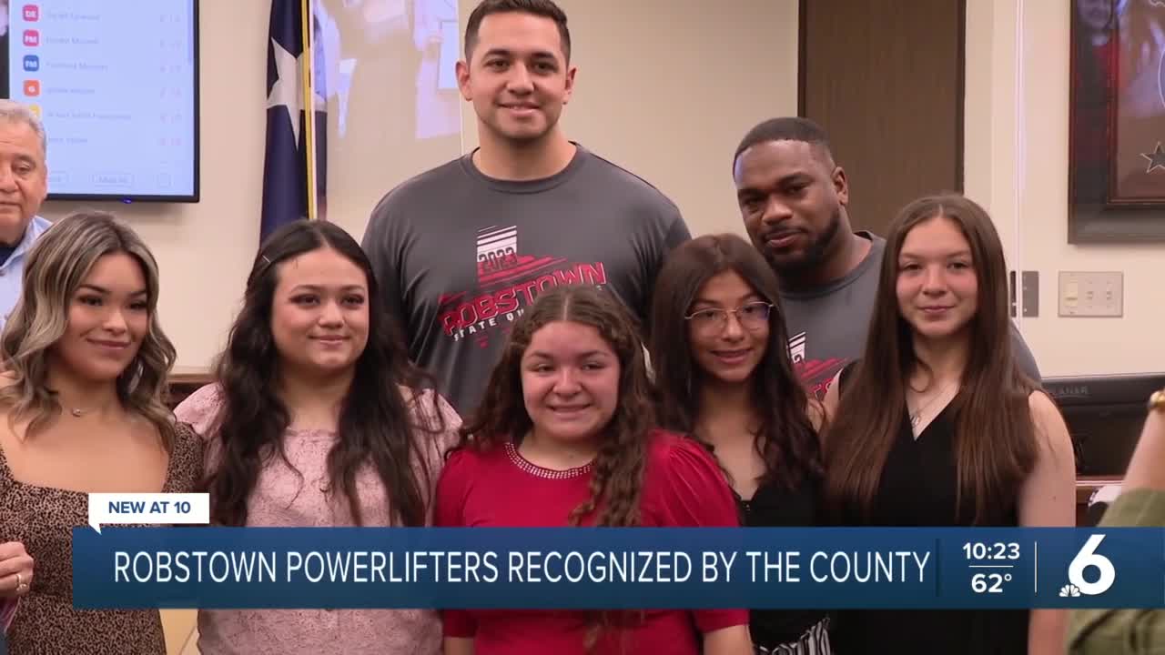 County commissioners honor Robstown powerlifters