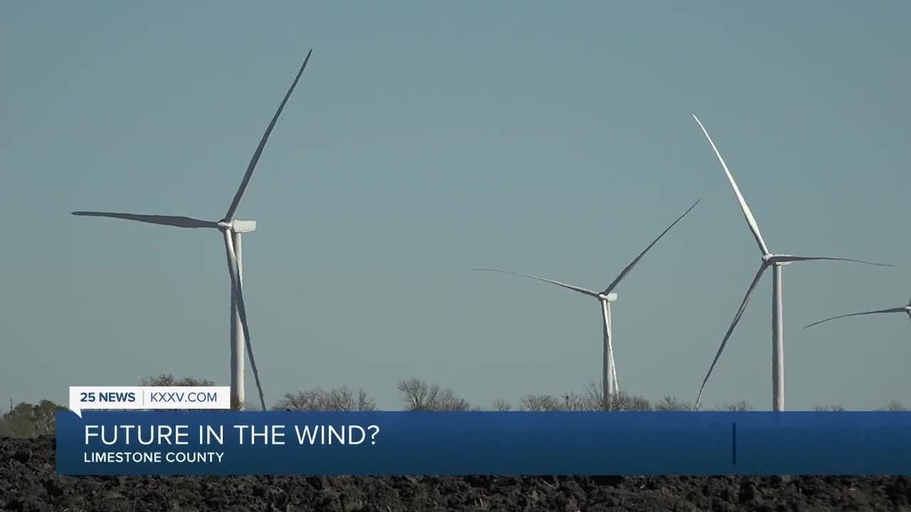 Limestone County sees benefits from wind power