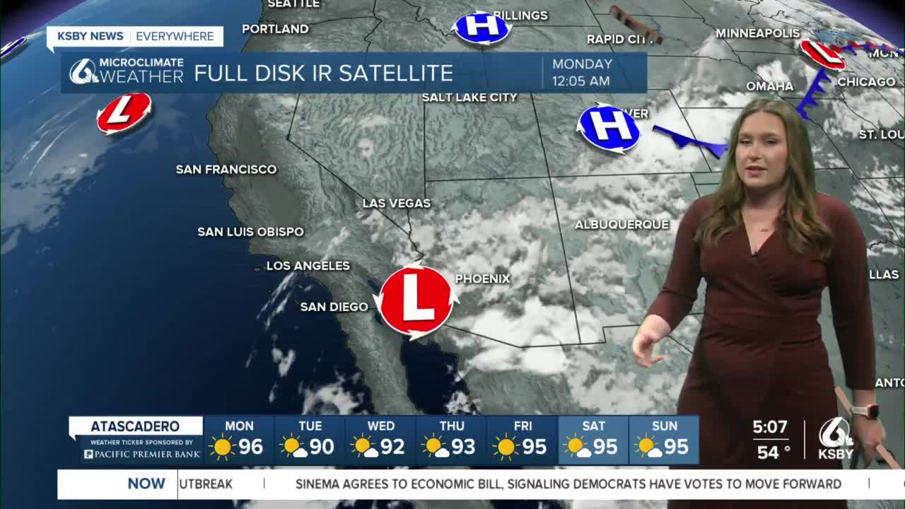 Benign weather returns with sunshine and near normal temperatures