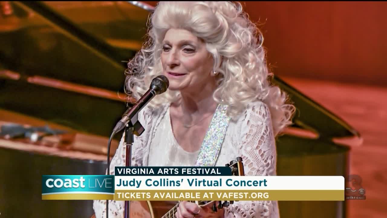 Iconic folk-singer-songwriter Judy Collins on Coast Live
