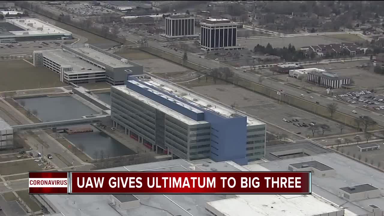 UAW gives ultimatum to the Big 3: Shut down all auto plants for 2 weeks ...