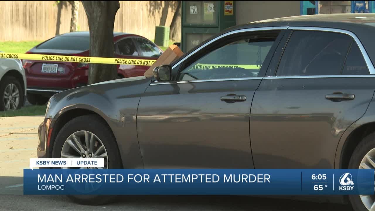 Los Osos man arrested in Lompoc on attempted murder charges