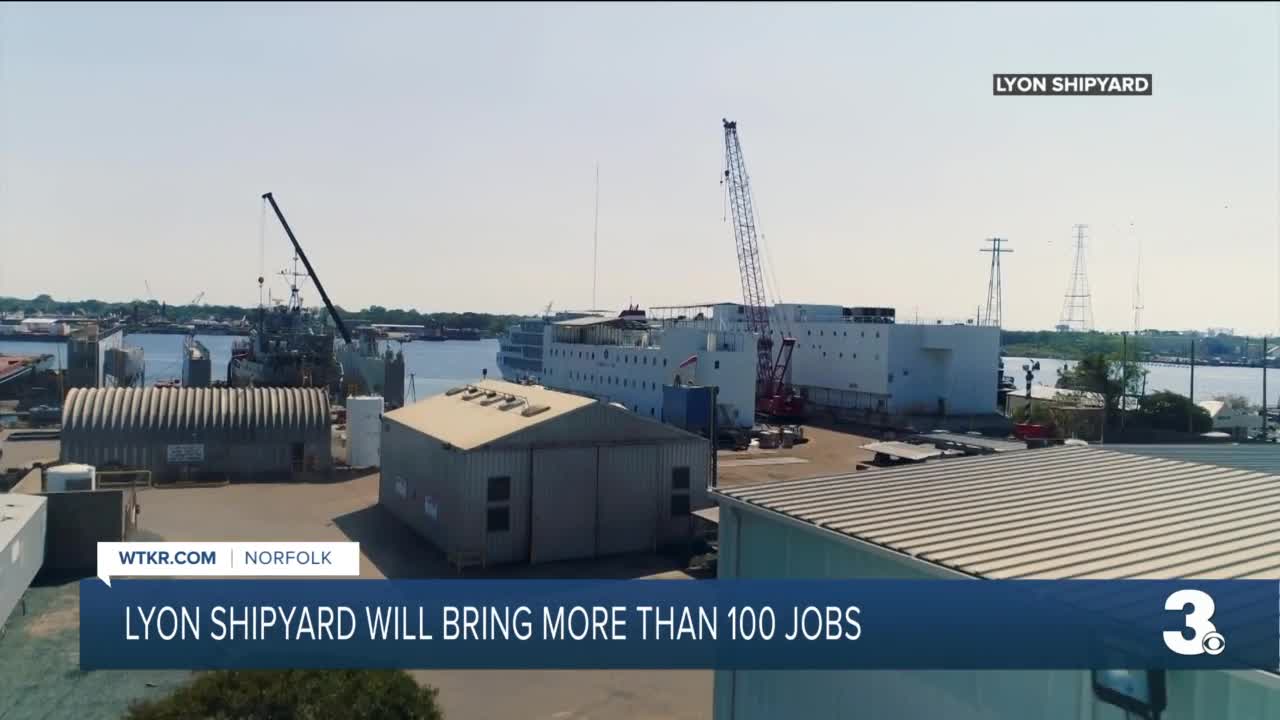 Shipyard repair adds 119 jobs, boosting Norfolk economy