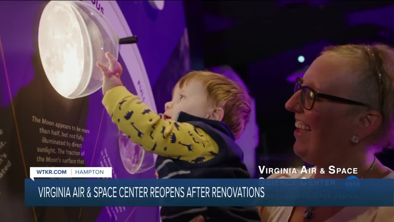 Check out the renovated Virginia Air & Space Science Center