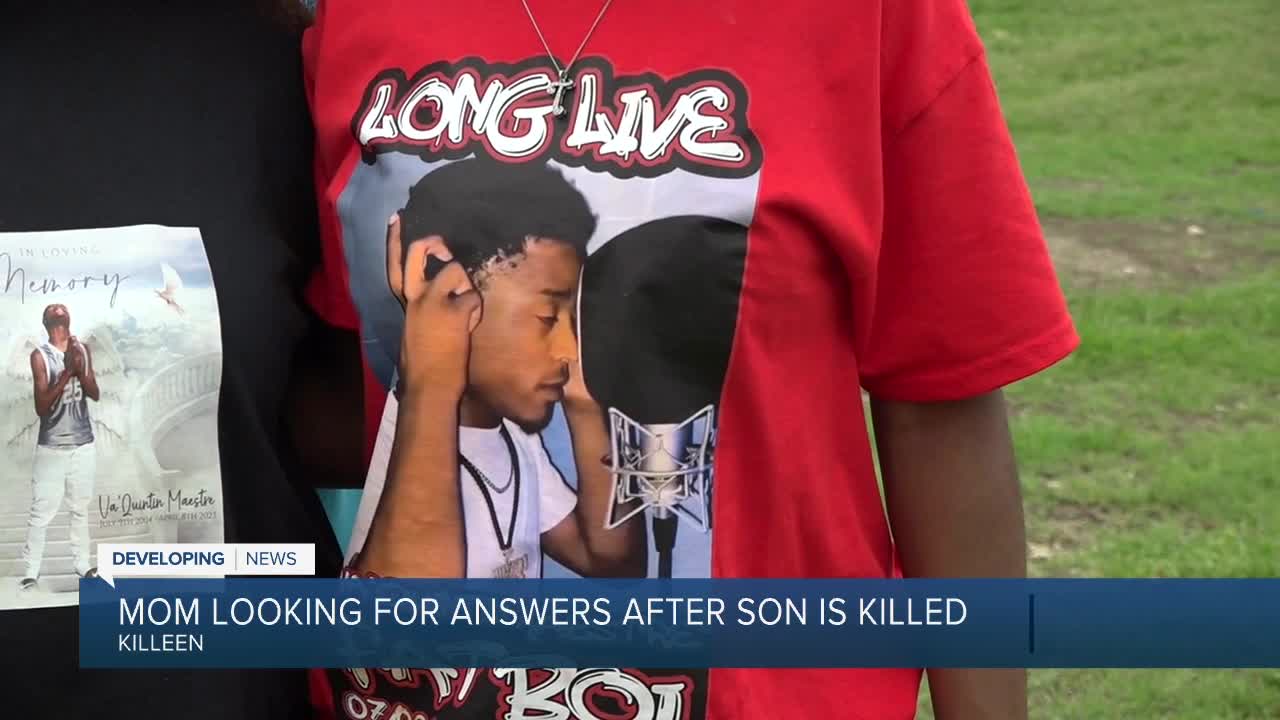 Killeen mother demands justice after losing son to Monday morning shooting Killeen mother demands justice after losing son to Monday morning shooting
