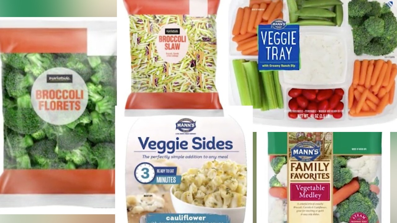More than 100 vegetable products recalled for listeria