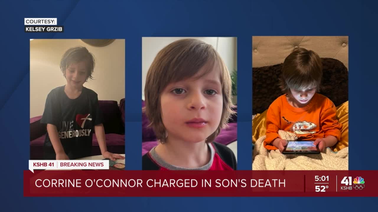 Mother charged in death of Grayson O’Connor, who fell from KCMO building