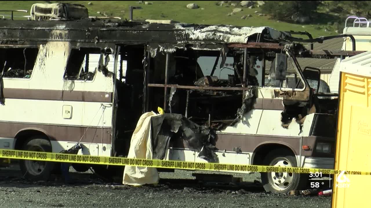 Investigation into deadly RV fire at SLO County's safe parking lot for ...