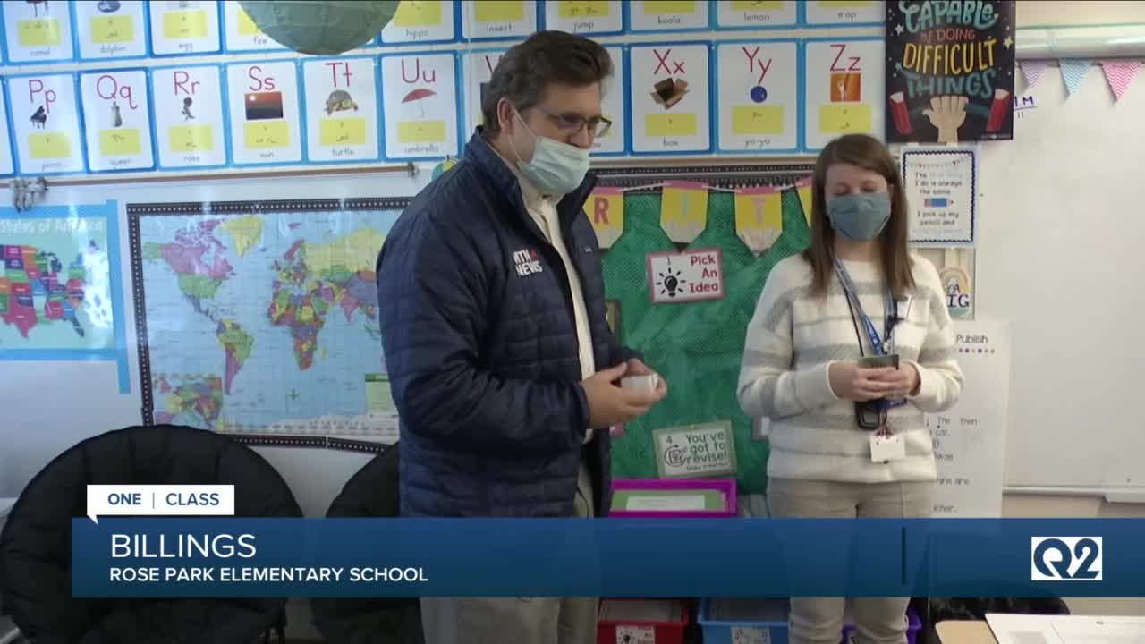 'One Class at a Time' surprises teacher at Rose Park Elementary School