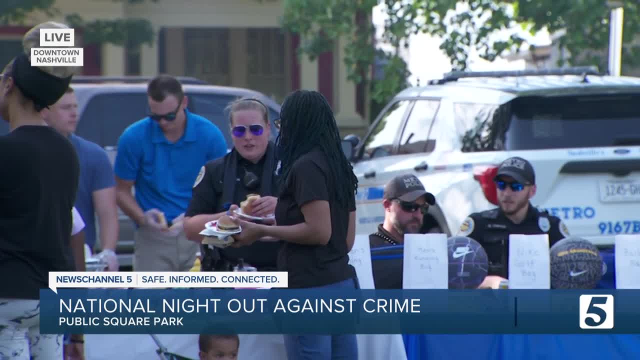 Metro police participate in National Night Out Against Crime