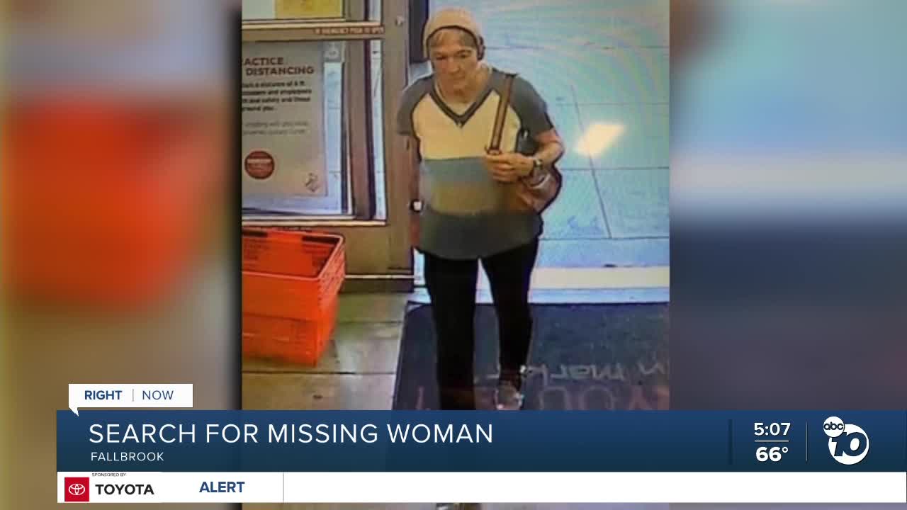 Search continues for missing Fallbrook woman Elena Roy